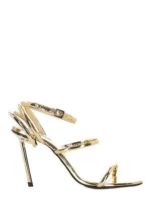 Alaïa Open Toe High Heel Sandals - White