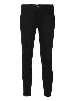 J Brand Riveted Skinny Jeans - Black