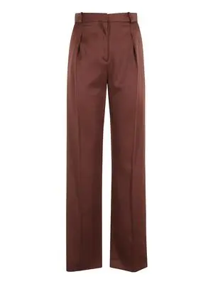 Loulou De Saison Garbo Straight-leg Pants - Red