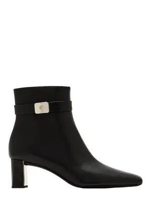 Tory Burch Georgia Heeled Ankle Boots - Black