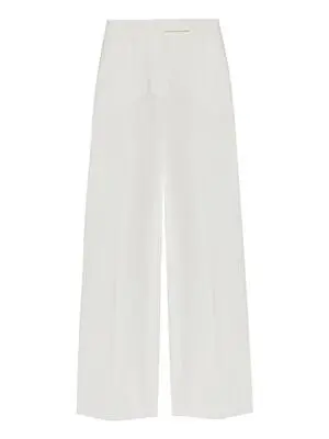 Max Mara Wide-leg Trousers - White