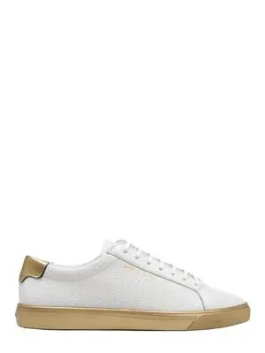 Saint Laurent Andylogo Leisure Sneakers - White