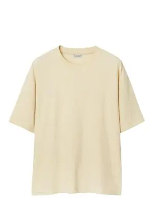 BURBERRY Burberry Crewneck T-Shirt With Equestrian Knight Print