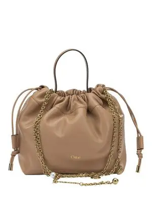 CHLOÉ Chloé Icons Mini Drawstring Shoulder Bag