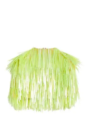 Sportmax Sequin Embellished Top - Green