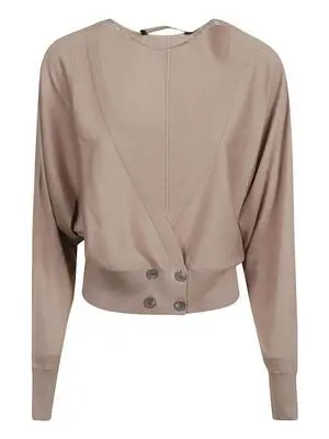FABIANA FILIPPI Fabiana Filippi V-Neck Double-Breasted Cardigan
