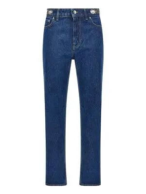 Rabanne Straight Leg Jeans - Blue