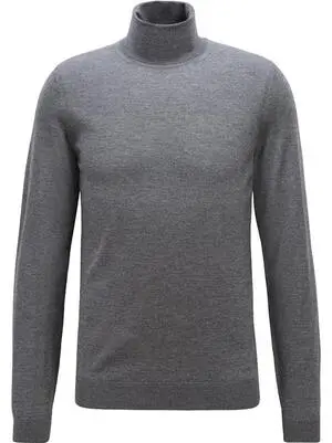 Hugo Boss High-necked Sweater - Black