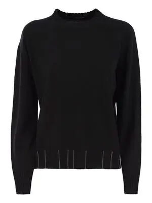 Fabiana Filippi Crew-neck Jumper - Black