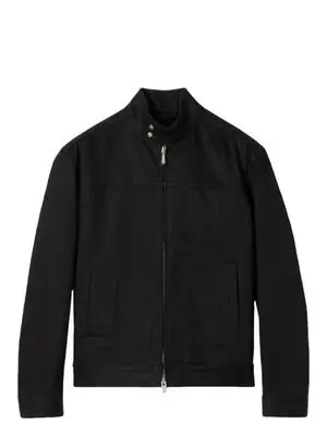 Gucci Cotton Denim Jacket With Horsebit Detail - Black