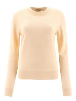 Bottega Veneta Crewneck Knit Jumper - Nude