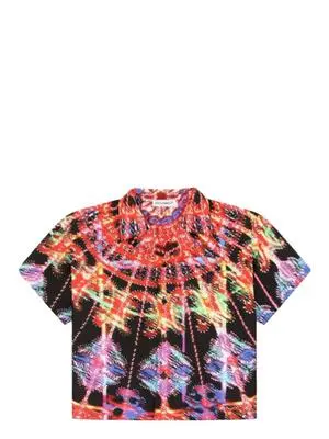 Dolce & Gabbana Camp Collar Graphic Print Shirt - Multicolor