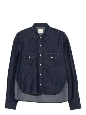 Khaite Denim Shirt - Black