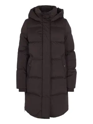 Woolrich Hooded Down Jacket - Black