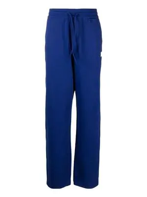 Y3 Logo-patch Track Pants - Blue