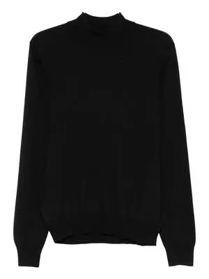 Tagliatore Turtleneck Sweater - Black