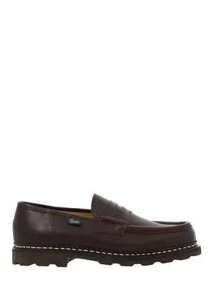 Paraboot Round-toe Loafers - Black