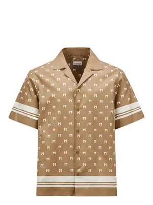 Moncler Monogrammed Short-sleeved Shirt - Nude