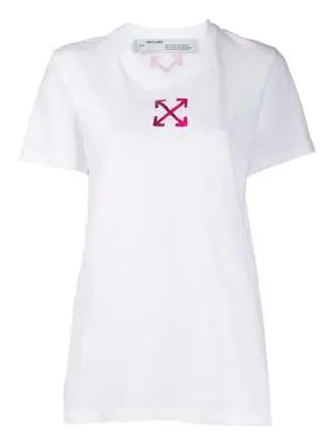 Off-White Arrow Printed T-shirt - White