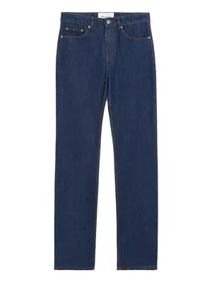 Ami Ami Paris Straight-Leg Jeans Indigo