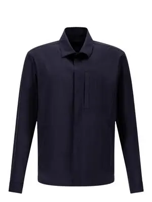Herno Long Sleeve Shirt Jacket - Black