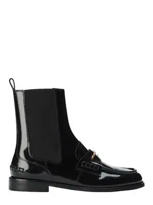 Alexander Wang Carter Ankle Boots With Chain Detailing - Black