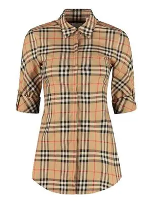 Burberry Burberry Vintage Checked Shirt Collection Beige