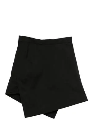 VIVIENNE WESTWOOD Vivienne Westwood Asymmetric High-Waisted Mini Skirt Black