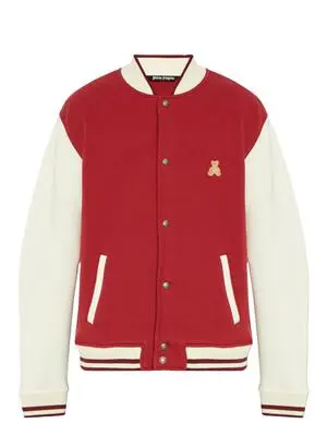 PALM ANGELS Palm Angels "Bear In Mind" Bomber Jacket