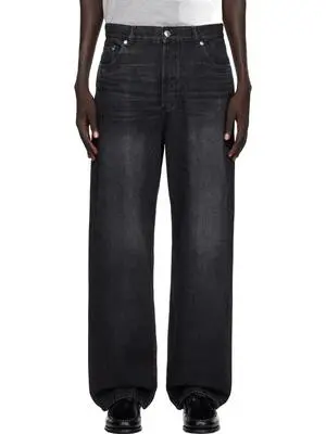 A.p.c. High-rise Wide-leg Jeans - Black