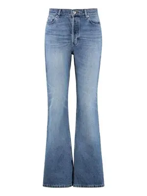 A.P.C. A.P.C. Romy High Rise Flared Jeans