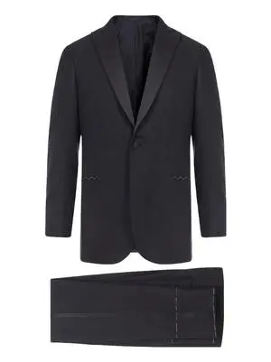 Brioni Essential Policleto Tuxedo Suit - Black