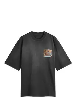 Amiri Pattern Printed T-shirt - Black
