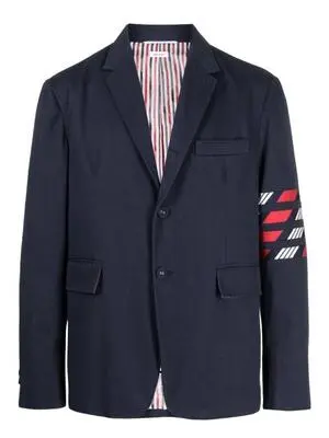 Thom Browne Thom Browne 4-Bar Single-Breasted Blazer No