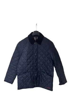 Burberry Quilted Jacket - Navy Blue