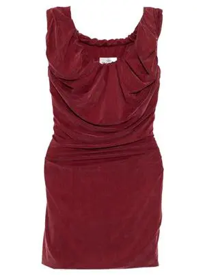 VIVIENNE WESTWOOD Vivienne Westwood Mini Ginnie Jersey Dress Red
