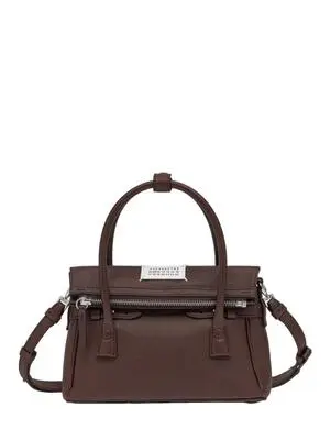 MAISON MARGIELA 5ac East West Small Tote Bag - Macassar