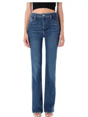 FRAME High-waist Flared Jeans - Blue