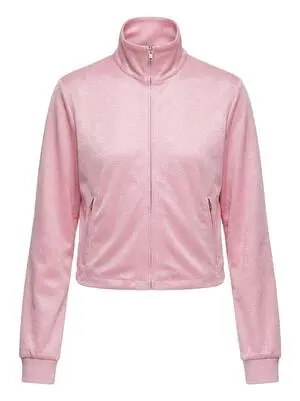 Gucci Gg Jersey Jacquard Zip Jacket - Light Pink