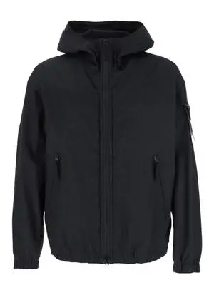 Stone Island Watro-tc Hooded Jacket - Black