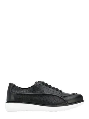 Giorgio Armani Two-tone Low-top Sneakers - Black