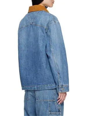 Bottega Veneta Indigo Denim Jacket - Medium Blue