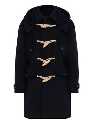 Dsquared2 Hooded Duffle Coat - Blue