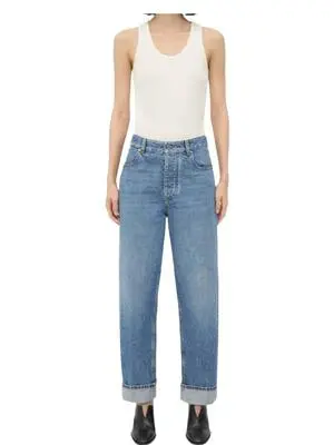Bottega Veneta Vintage Denim Jeans - Medium Blue