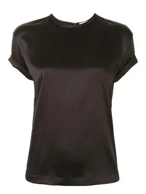 BRUNELLO CUCINELLI Brunello Cucinelli Round Neck Short Sleeve Top