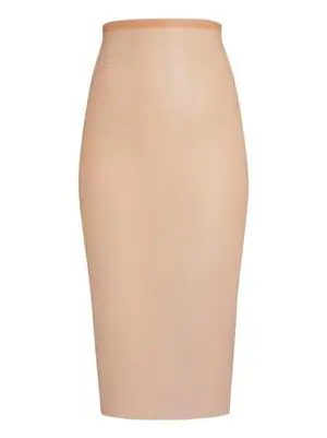 Alaïa Mermaid Midi Skirt - Nude