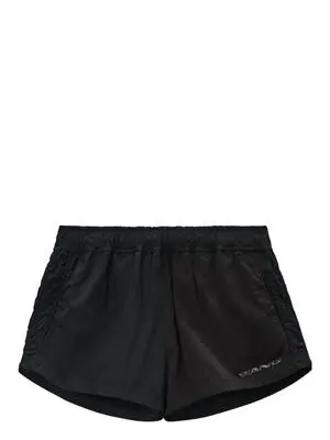 ALEXANDER WANG Alexander Wang Elastic Waist Logo Shorts