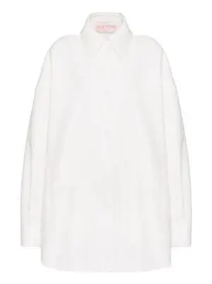 Valentino Garavani Long-sleeve Shirt With Snap Front - White