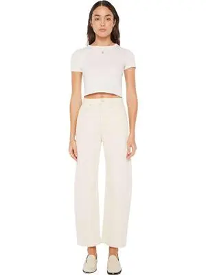 MOTHER Mother The Half Pipe Ankle Wide-Leg Jeans