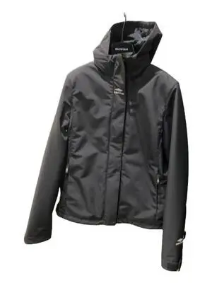 Balenciaga 3b Sports Icon Embroidered Parka - Black